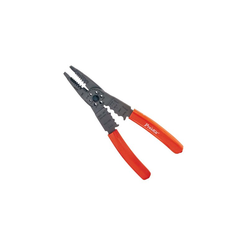 Multi-Purpose Crimping & Stripping Tool Pro'sKit 8PK-CT009 - ToolBoom